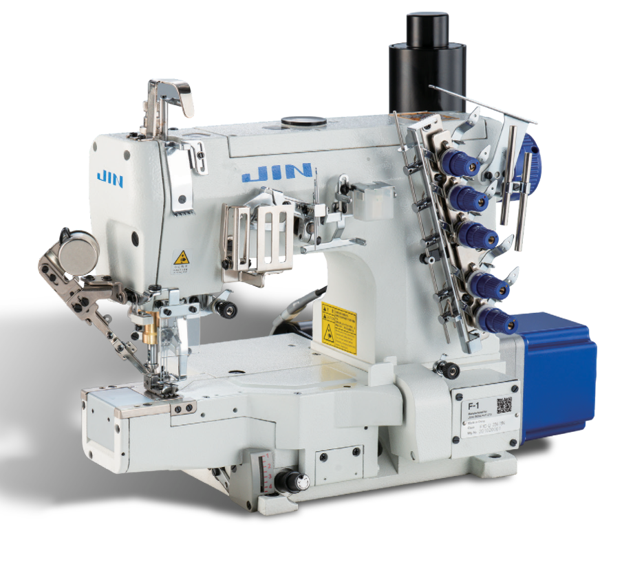 Jin F1C-U356NN 3 Needle Cylinder Bed Flatlock D/Drive Univ Type Basic – starsew