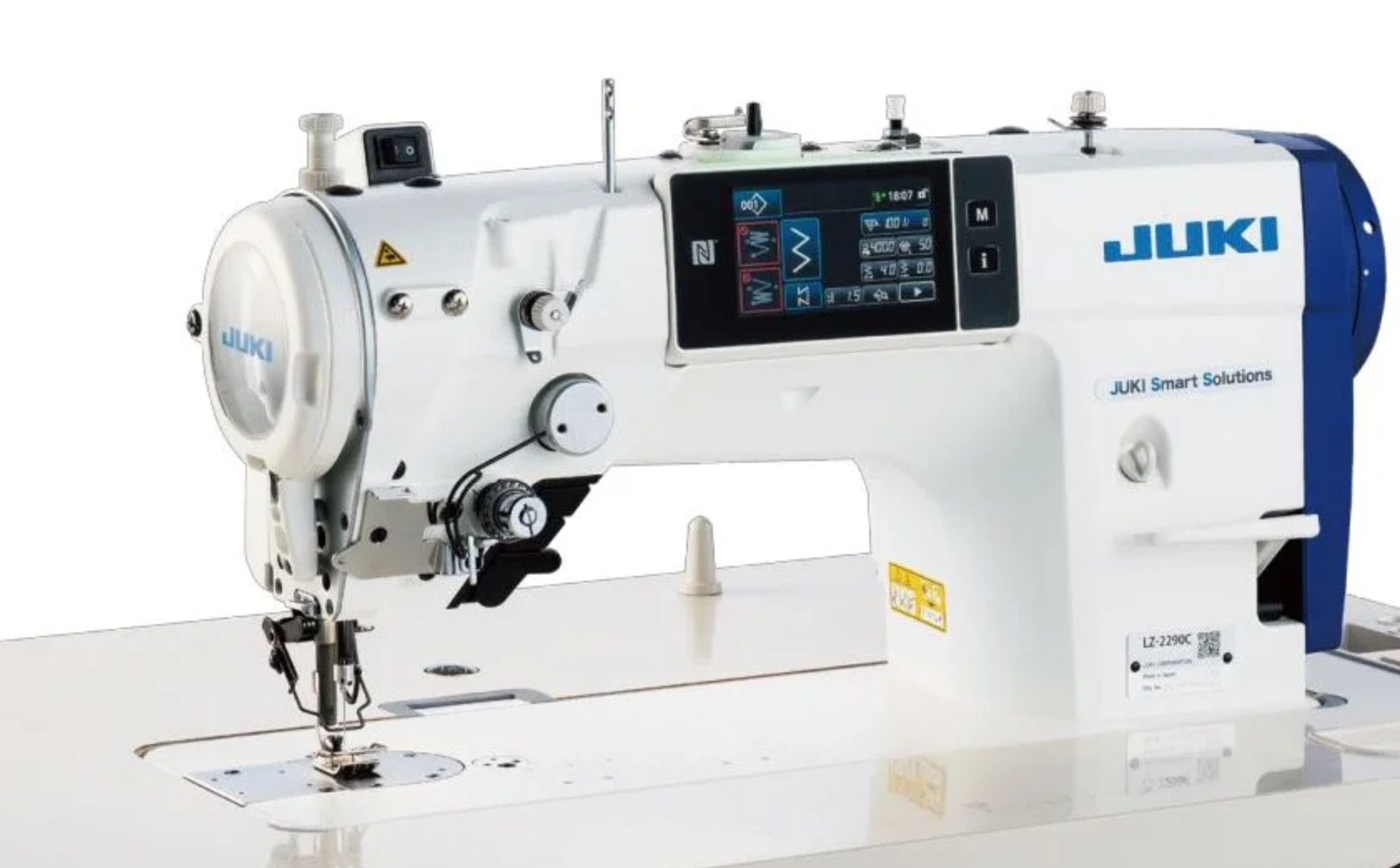 Juki LZ2290 1 NEEDLE DIGITAL PROGRAMMABLE ZIG ZAG SEWING MACHINE – starsew