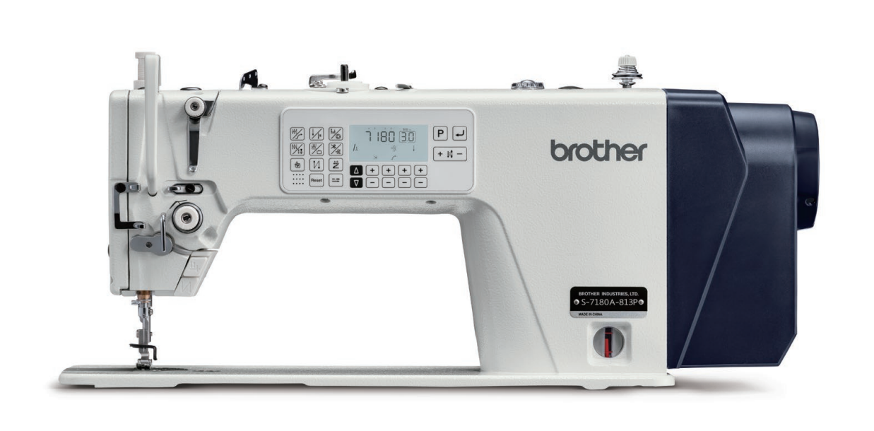 Brother S-7180-813 1 Needle D/ Drive Lockstitch With Digital Pitch Fee ...